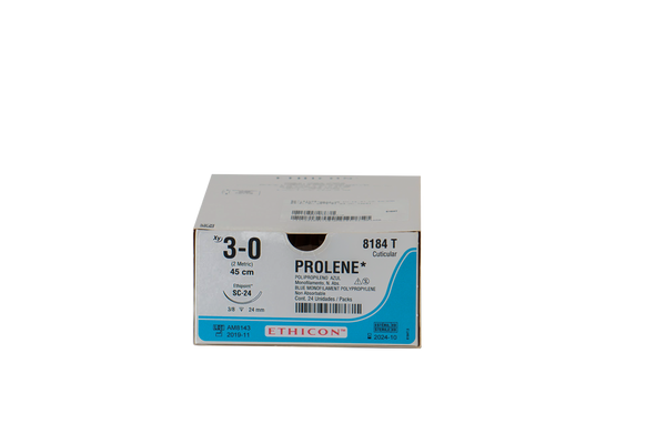 SUTURA PROLENE 3-0 SC24 – PMN - Insumos y Equipo Médico en México