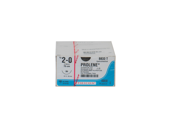 SUTURA PROLENE 2-0 SH – PMN - Insumos y Equipo Médico en México